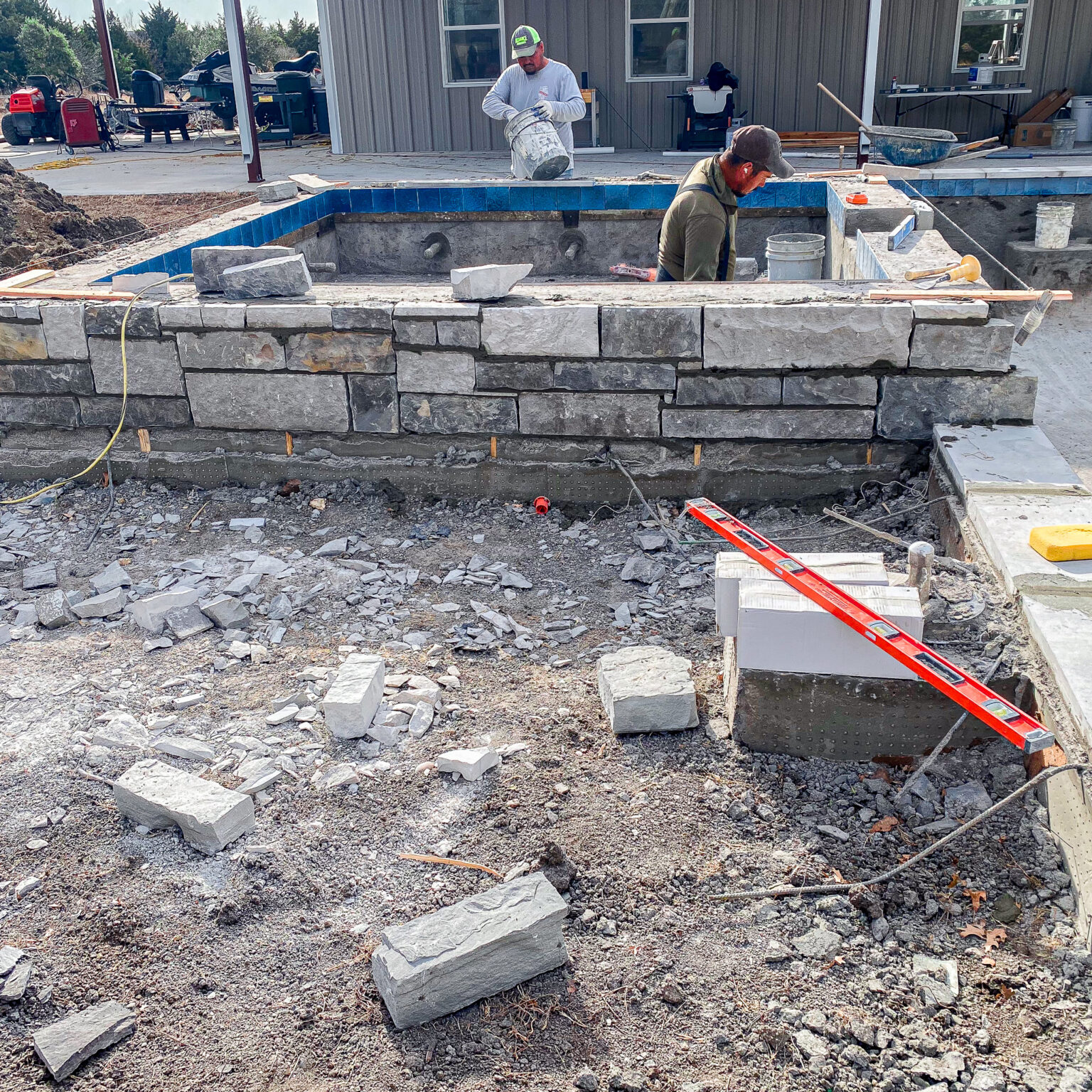 Our Pool Building Process - Splash Pad Pool Builder